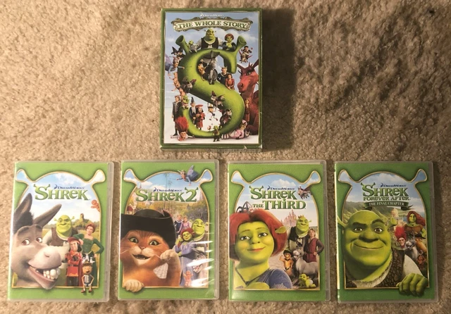 SHREK: THE WHOLE Story Boxed Set [Shrek / Shrek 2 / Shrek the Third ...