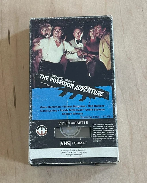 THE POSEIDON ADVENTURE (1972) VHS Magnetic Video Disaster Film Sinking Ship Cult £47.03 ...