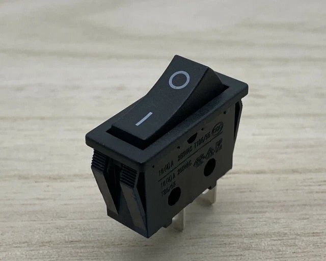 LECI RS606B-1010011CBB ROCKER Switch 3Pins 2Position 16GPA 125/250VAC ...