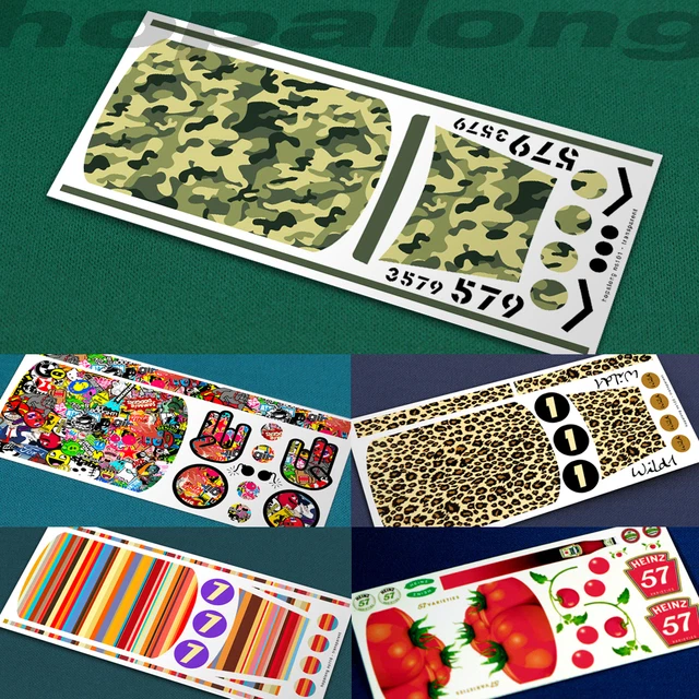 SCALEXTRIC/SLOT CAR 1/32 Scale 'Mini' Waterslide Decals. Various ...