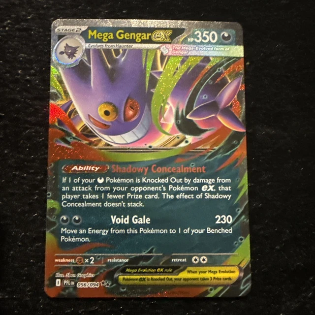 MEGA GENGAR EX 056/094 Me02: Phantasmal Flames Holo £4.56 - PicClick UK