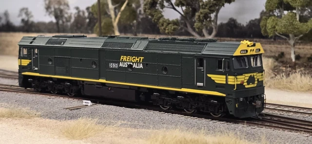 AUSTRAINS HO LOCO G 513 Freight Australia suit auscision sds lima VR ...