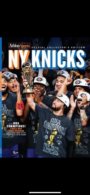 ATHLON SPORTS MAGAZINE Special Collector's Edition Ny Knicks Nba ...