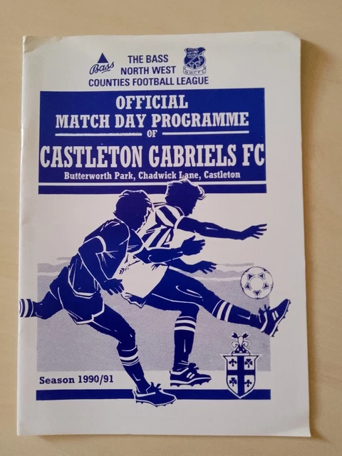 CASTLETON GABRIELS V Bradford Park Avenue, North West Counties League ...