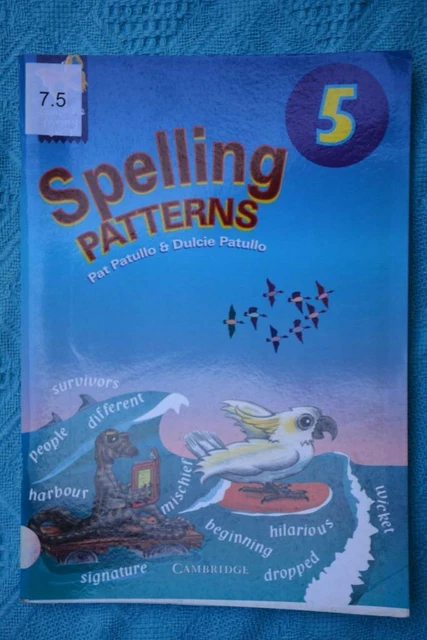 SPELLING PATTERNS # 5. Emphasises regular English word patterns Year 5 ...