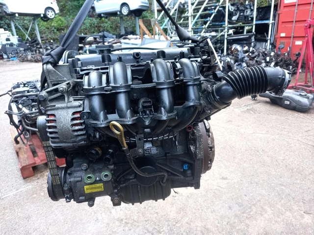 FORD FIESTA MK7 Complete Engine 45K Miles 82bhp 1.25L Petrol SNJA 2011 ...