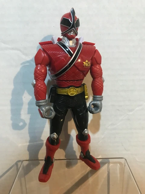 POWER RANGERS SAMURAI Switch Morphin Red Ranger 6" Action Figure 2011 ...