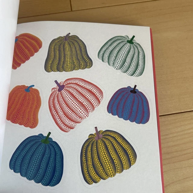 YAYOI KUSAMA X LOUIS VUITTON CREATING INFINITY Catalog Book w/Sticker ...