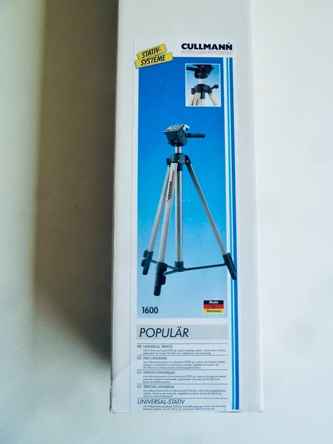 STATIV - CULLMANN - Populär 1600 - Universal-Stativ EUR 43,00 - PicClick DE