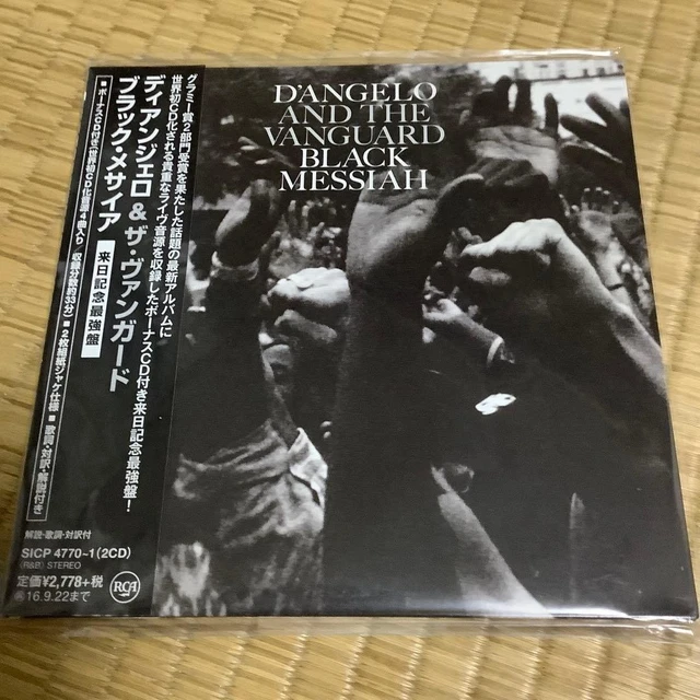 D'ANGELO AND THE Vanguard Black Messiah CD 2 disques excellent état EUR ...