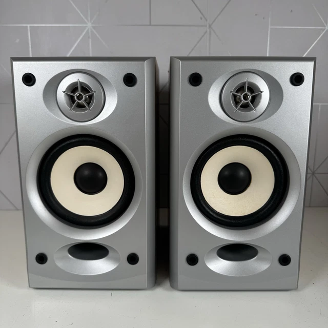 AIWA SX-M120 BOOKSHELF Speakers 16-Ohm Two-Way Speaker System Tested ...