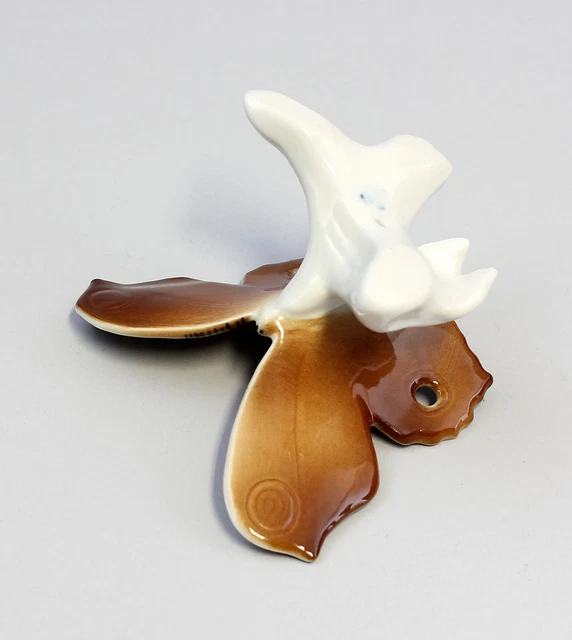 9942324 PORCELAIN FIGURINE Butterfly Peacock´S Eye Wagner & Apel ...