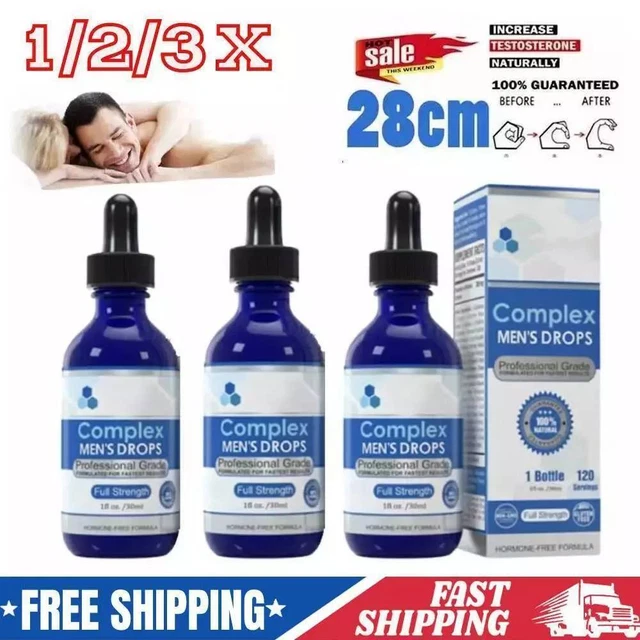 NEXUSBIO LABS COMPLEX Men's Drops Secret Drops for Strong Men Men’s ...