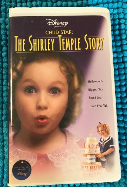 DISNEY ~ CHILD Star: The Shirley Temple Story ~ Vhs, 2001 ~ Clamshell ...