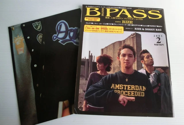 BACKSTAGE PASS JUNE 2002 Backstage Pass Shinko Music RIZE GLAY L ...