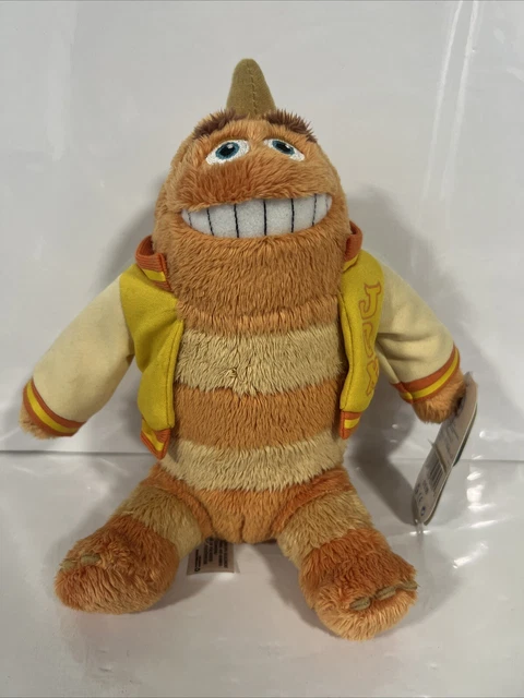 DISNEY STORE PIXAR Monsters University Jox George Monster Plush Soft ...