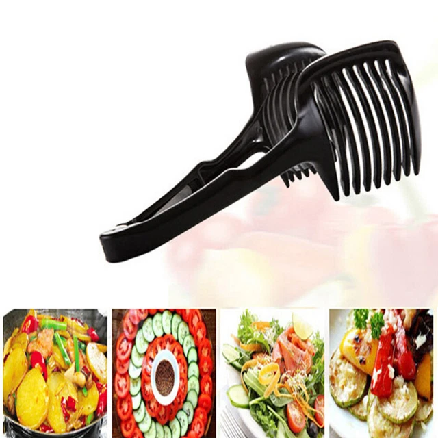 ONION SLICER MACHINE Multipurpose Vegetable Lemon Tong £5.75 - PicClick UK