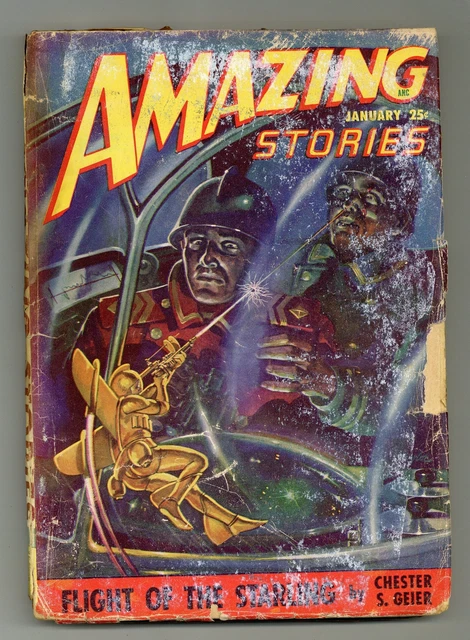 AMAZING STORIES PULP Jan 1948 Vol. 22 #1 FR 1.0 Basse Qualité EUR 2,86 ...