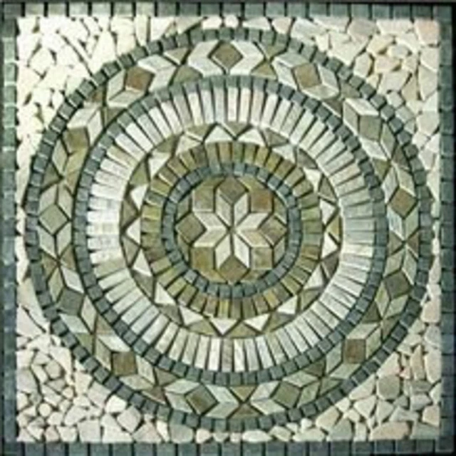 16 SHEETS MOSAIC floor 20x29cm textured dollhouse 21x29cm each 1/12 ...
