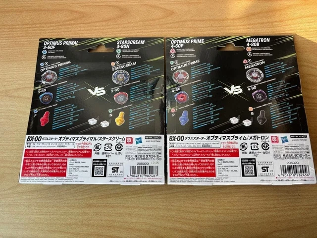 TRANSFORMERS BEYBLADE X Double Starter Set 2 Pack Unopened $201.51 ...