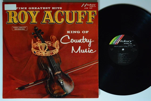 ROY ACUFF KING Of Country Music HICKORY LP VG++ MONO 1ère presse EUR 2 ...