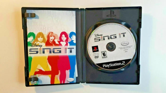 DISNEY SING IT Sony PLAYSTATION 2 PS2 Complete CIB Good Video Game ...