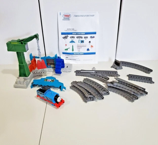 THOMAS & FRIENDS Trackmaster Train Tank Demolition at the Docks Set ...