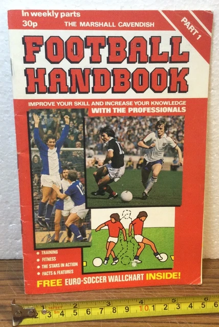 VINTAGE FOOTBALL HANDBOOK Part 1 Marshall Cavendish 1978/9 Skills ...