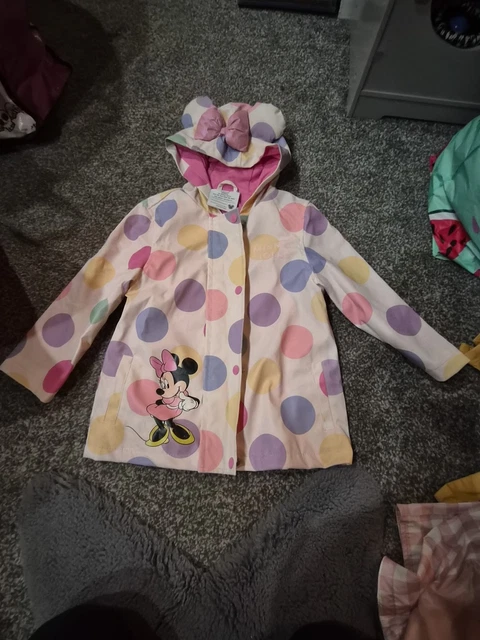 GIRLS MINNIE MOUSE rain coat 18 to 24 months £7.00 - PicClick UK