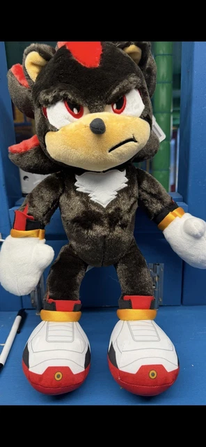 BUILD A BEAR Shadow From Sonic The Hedgehog 3 NO SOUND PLUSH BNWT Gift ...