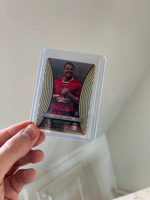 PANINI PREMIER LEAGUE Adrenalyn XL 2025 - Limited Michael Owen History ...