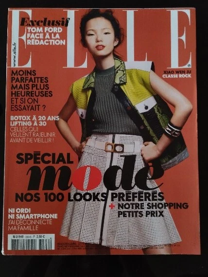 ELLE MAGAZINE 22/02/2013; Spécial Mode, nos 100 looks préférés/ Xiao ...