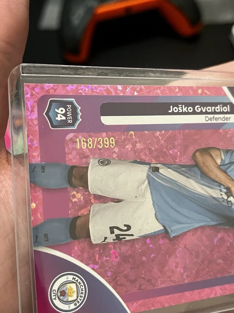 TOPPS JOSKO GVARDIOL Premier League 2025/2026 Manchester City 168/399 £ ...