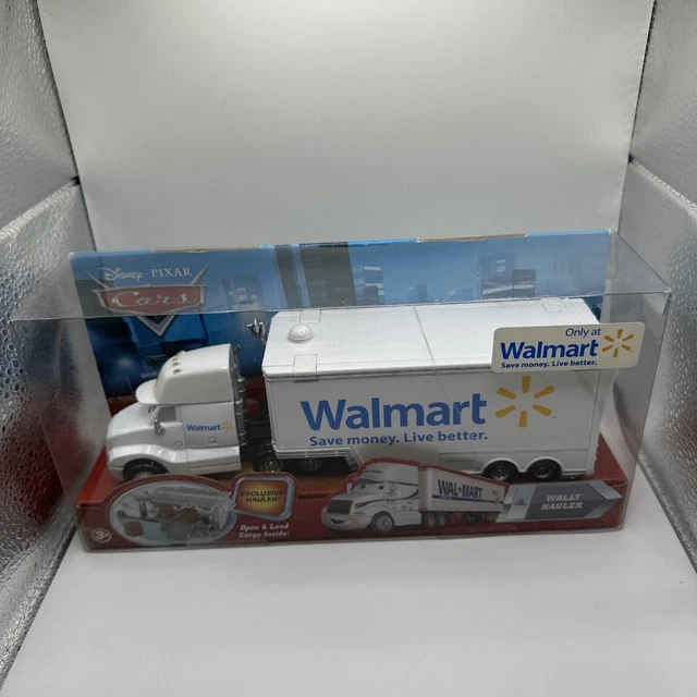 DISNEY PIXAR CARS Wally Walmart Hauler Truck Diecast 1:55 Combine Post ...