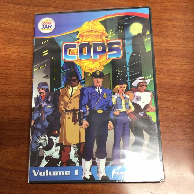 COPS VOL. 1 Animated Cartoon DVD Set 3 DISCS -Episodes 1-32 Cookie Jar ...