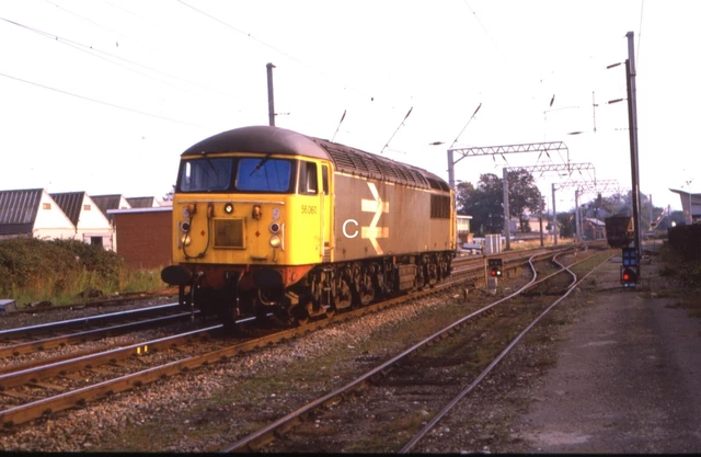 ORIGINAL 35MM BRITISH Railway B.r Slide - Class 56 56060 At Claydon 04 ...