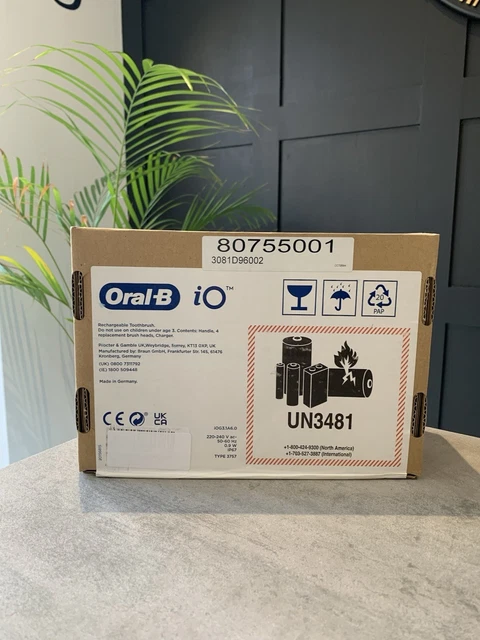 ORAL-B IO SERIES 3 Electric Toothbrush iO3 Pink – New & Sealed (4 Heads ...