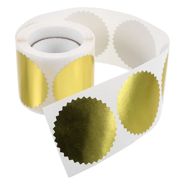 1 ROLL OF Certificate Medals Stickers Graduation Certificate Seals ...