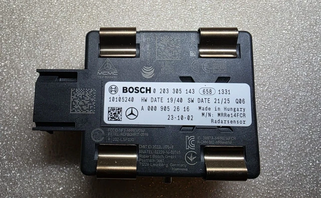ORIGINAL MERCEDES-BENZ RADARSENSOR Distronic Radar Sensor A0009052616 ...