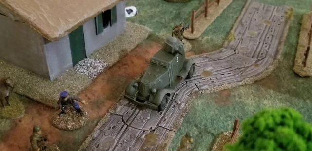 28MM/ 1:56TH SCALE Bolt Action WW2 FDM Russian BA-20 Armoured Car $21. ...