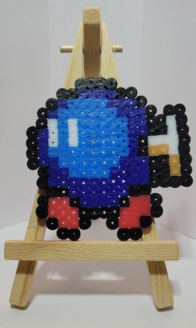 PIXEL ART / PERLES A REPASSER Personnage Mario : "Bob-omb" EUR 1,50 ...