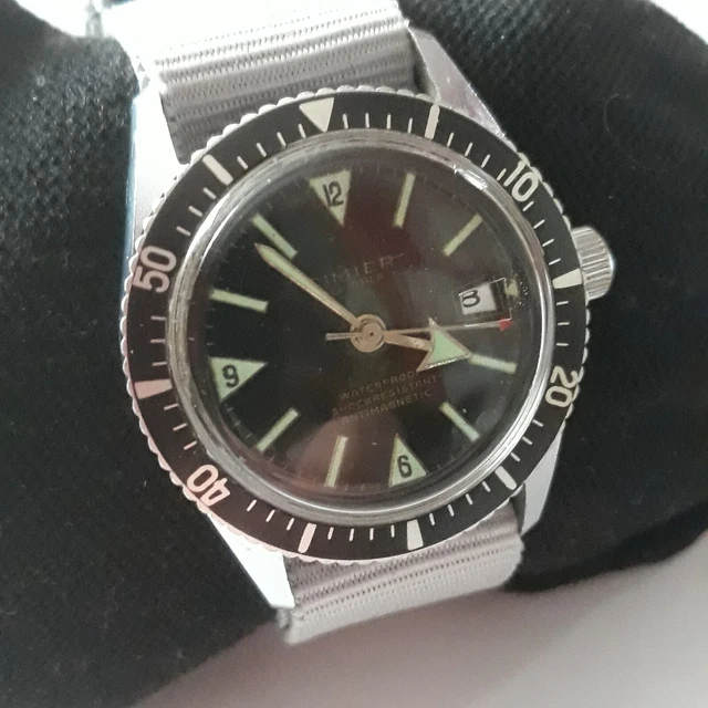 RARETE - MONTRE CIMIER SEATIMER - Diver - Homme - Années 60 EUR 20,50 ...