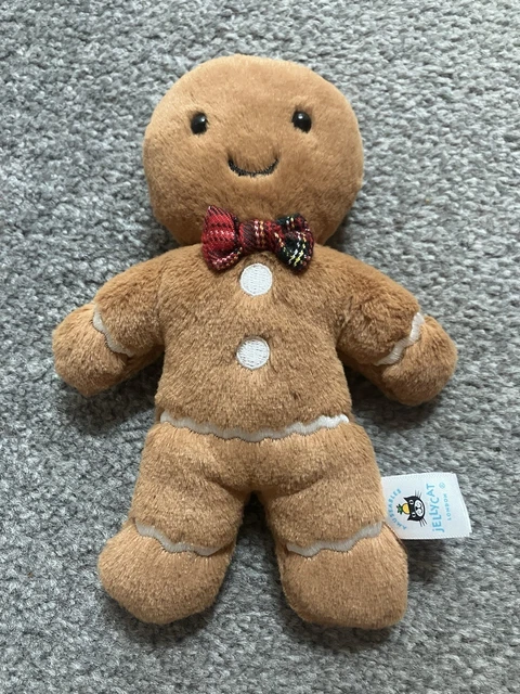 JELLYCAT JOLLY GINGERBREAD Man Fred £16.32 - PicClick UK