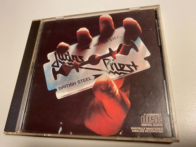 JUDAS PRIEST &&BRITISH steel"" 1980 cd album 9 tracce us press columbia ...