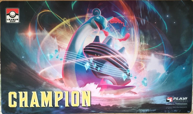 POKÉMON TCG GIGANTAMAX Lapras Playmat Tappetino League Cup CHAMPION ...