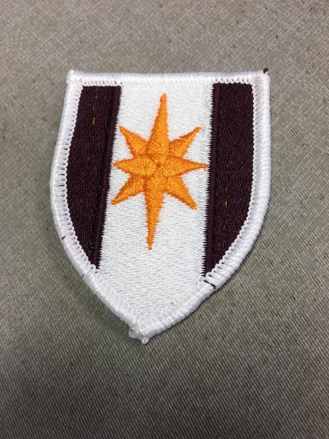 MILITARY 44TH MEDICAL Brigade US Army embroidered patch merrowed edge ...