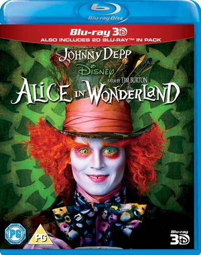 Alice In Wonderland Blu Ray Anne Hathaway Crispin Glover Christopher Lee Eur 830 Picclick Fr
