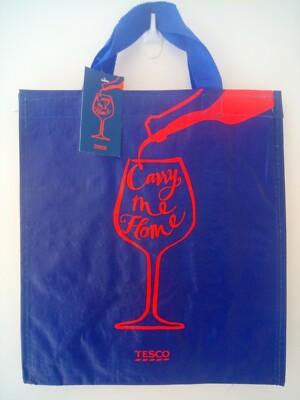 TESCO｜CARRY ME HOME｜6 Bottles Wine Spirit Carrier Bag｜Reusable Shopping ...