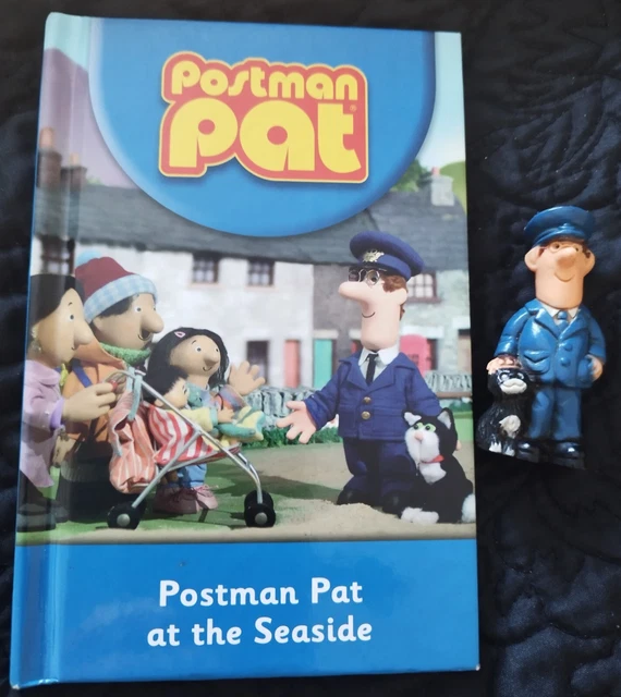 POSTMAN PAT AT The Seaside. Children Book. Plus a Small Figurine of ...