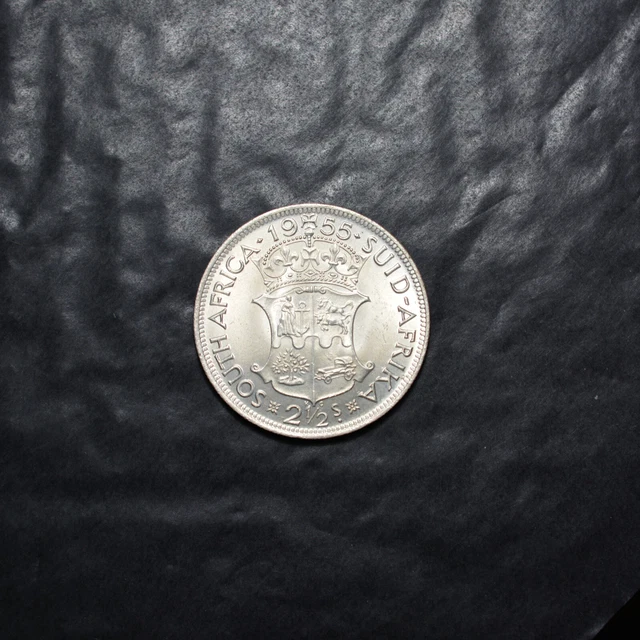 SOUTH AFRICA 2.5 Shillings 1955 $60.00 - PicClick AU